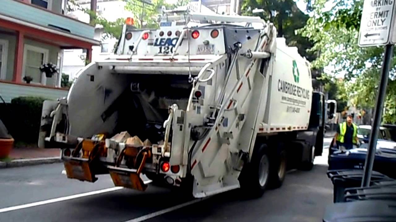 F.W. Russell- Cambridge Recycling truck 120 - YouTube