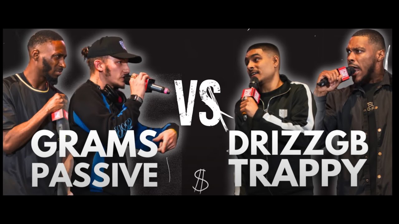 DRIZZGB & TRAPPY vs GRAMS & PASSIVE | PenGame Rap Battle 2024 ...