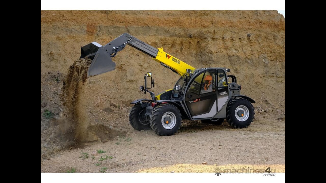 Wacker Neuson TH627 Telehandler - YouTube