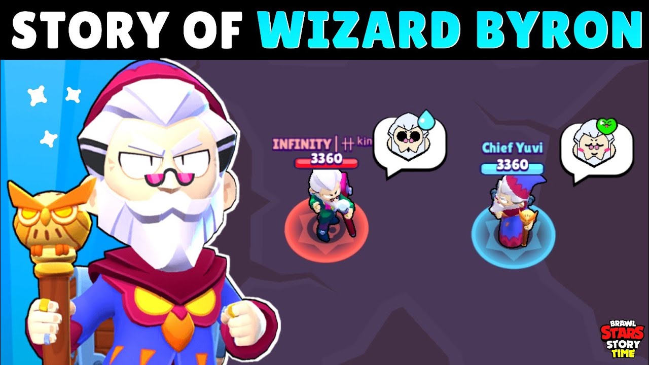 The Story Of Wizard Byron Episode - 1 | Brawl Stars Story Time - YouTube