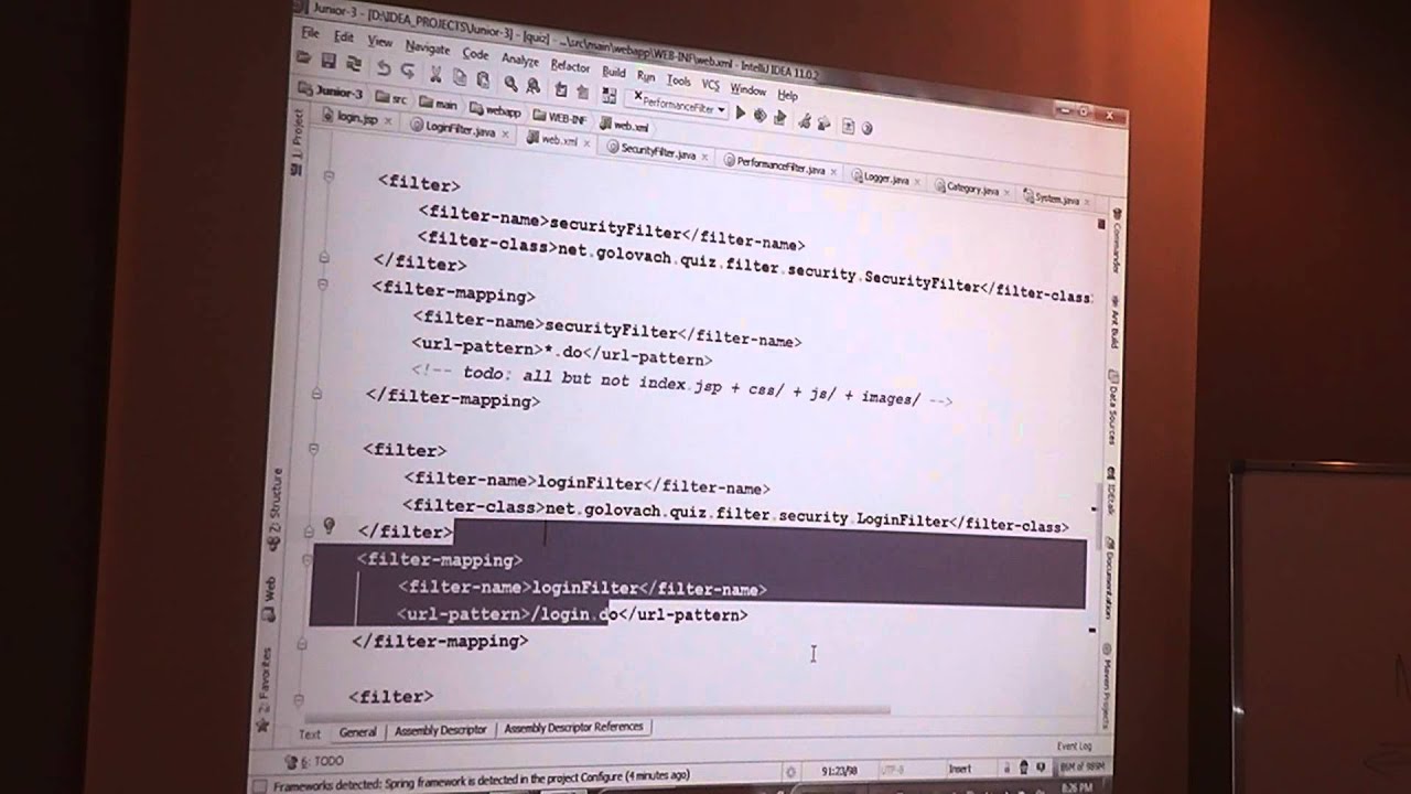 Java Junior August: login/logout, log4j. Лекция #10 (Часть 2) - YouTube