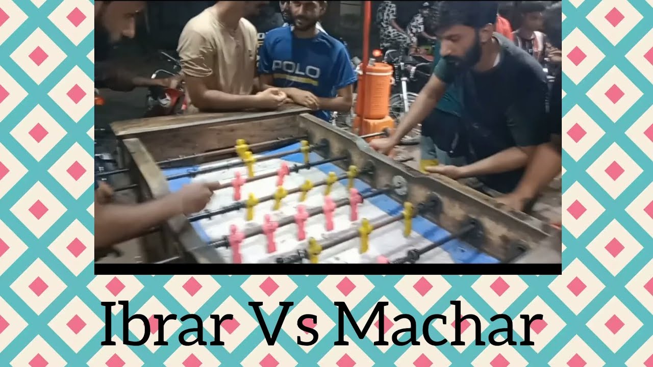 Ibrar Vs Machar /Double hand Game/ @handball pk - YouTube