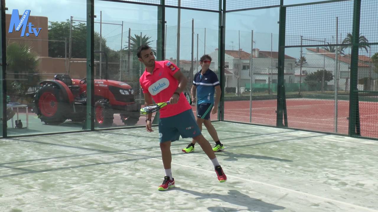 maestrat.tv - Alcanar - Clínic Padel Pablo Lima 2016 - YouTube