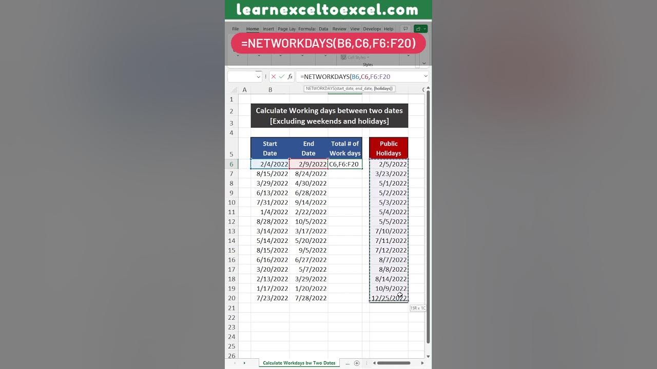 Calculate Working Days Between Two Dates In Excel Find Workdays calculate-working-days-between-two-dates-in-excel-find-workdays