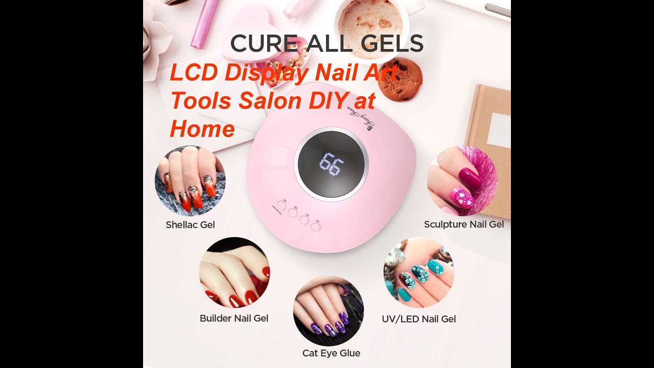 Professional Nail Dryer for Gel Polish Fits Fingernail & Toenail, Nail ...