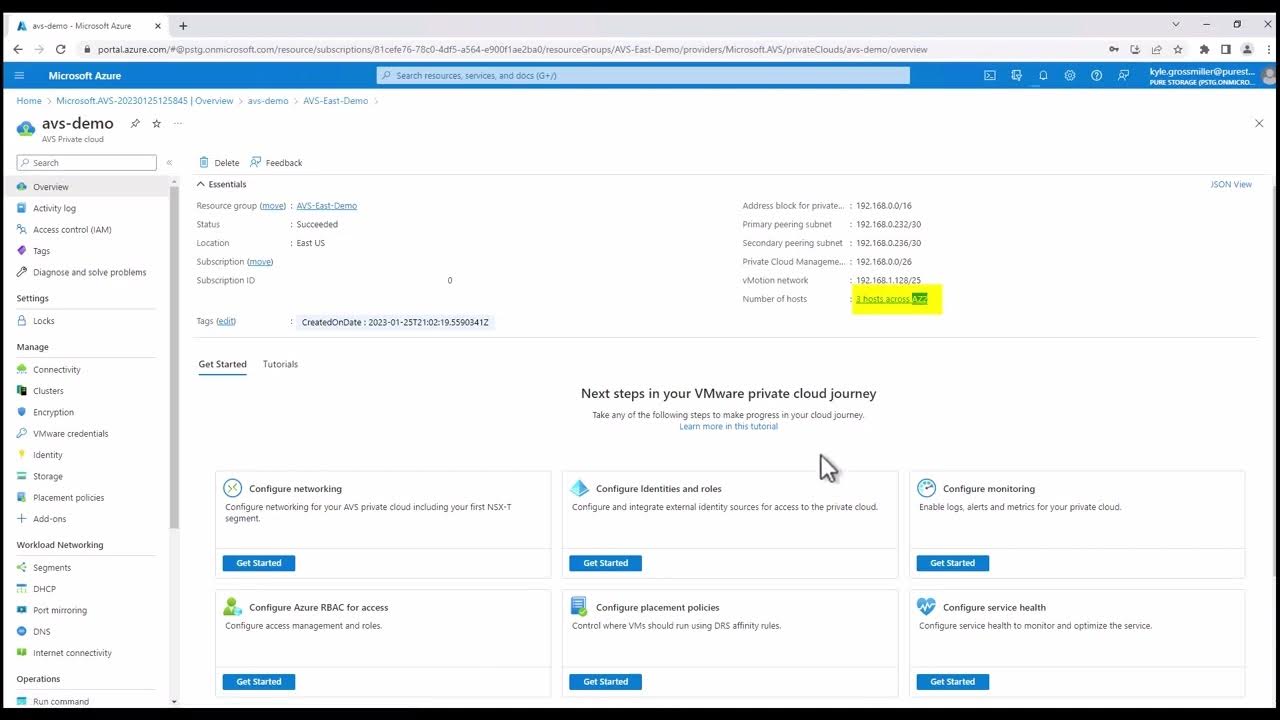 Deploying Pure Cloud Block Store on Azure to use with Azure VMware Solution - YouTube