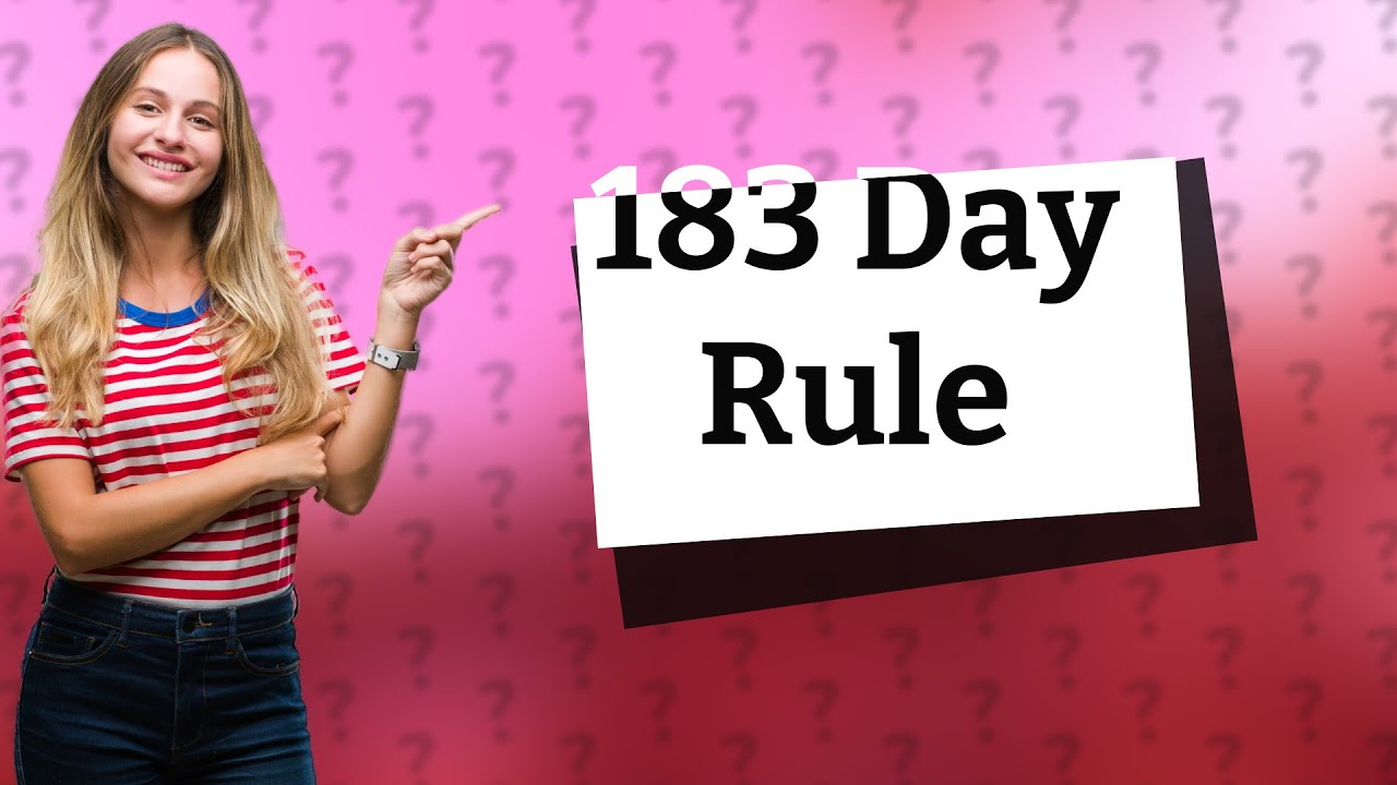 What is the 183 day rule in Singapore? - YouTube