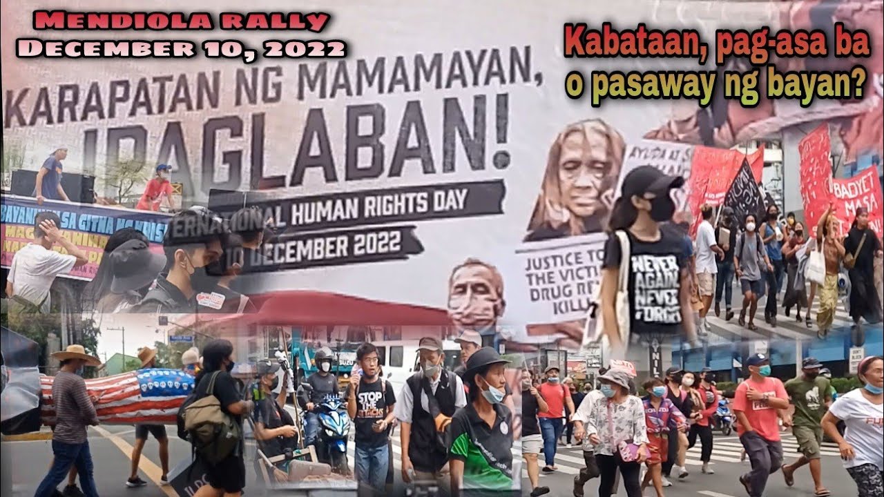 MENDIOLA RALLY DEC 10, 2022 | Team Kyan Vlog - YouTube