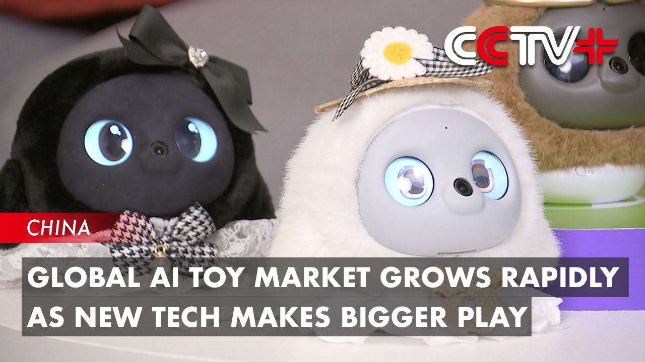 Global AI Toy Market Grows Rapidly as New Tech Makes Bigger Play - YouTube