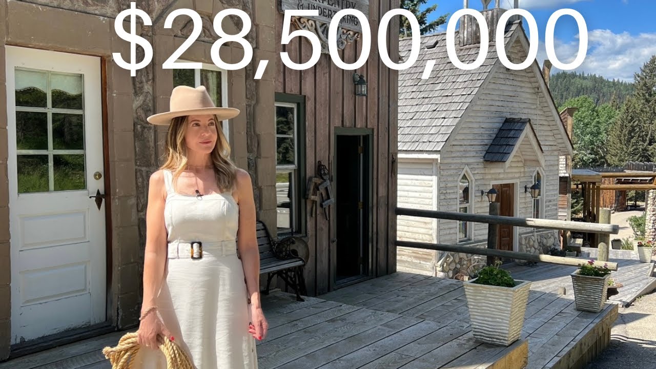 Inside This" Yellowstone Ranch" | A True Western Ranch Tour - YouTube