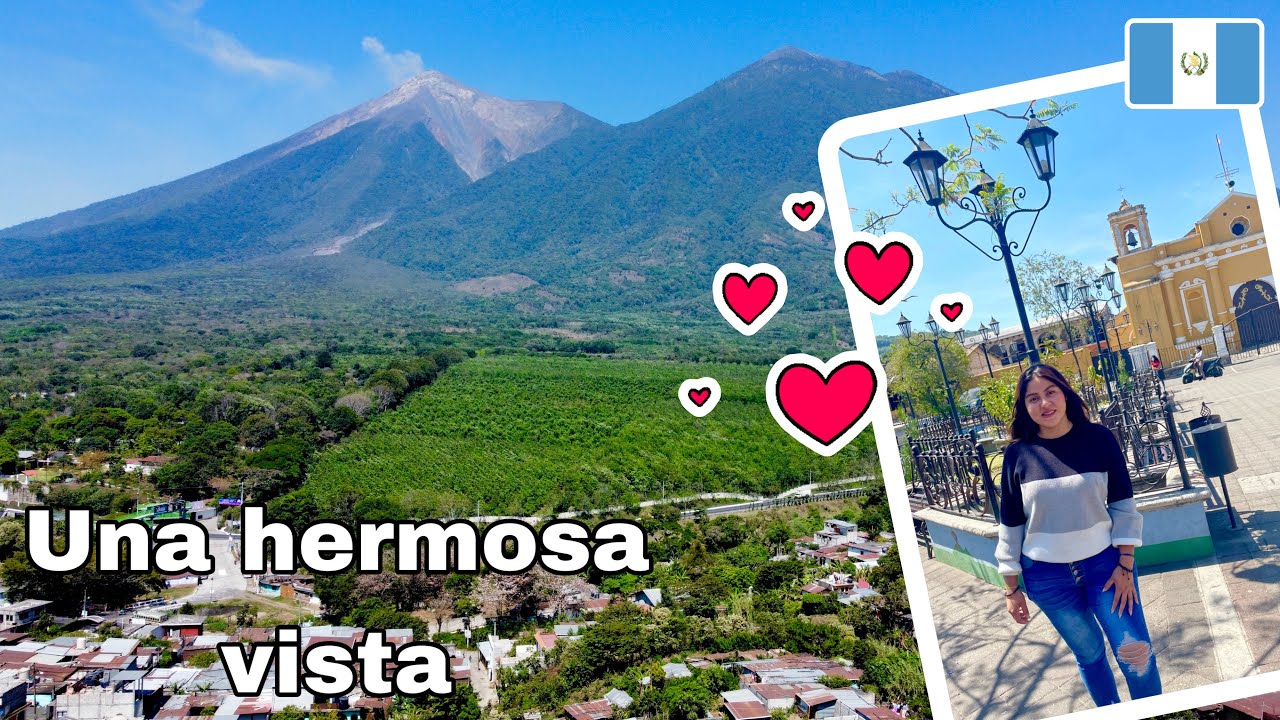 Así es ALOTENANGO en SACATEPEQUEZ, GUATEMALA 🇬🇹 Vista HERMOSA de ...