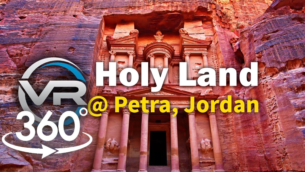 360 VR Holyland @ Treasury in Petra, Jordan - YouTube