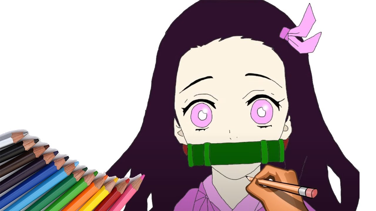 HOW TO DRAW NEZUKO - YouTube