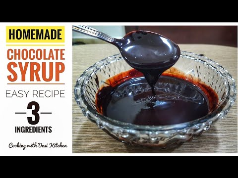 chocolate syrup recipe Quick & Easy| how to make chocolate syrup ...