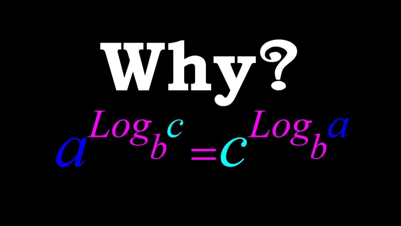 ស្រាយថា A Logb C C Log A “elegant Logarithmic Identity A 3533