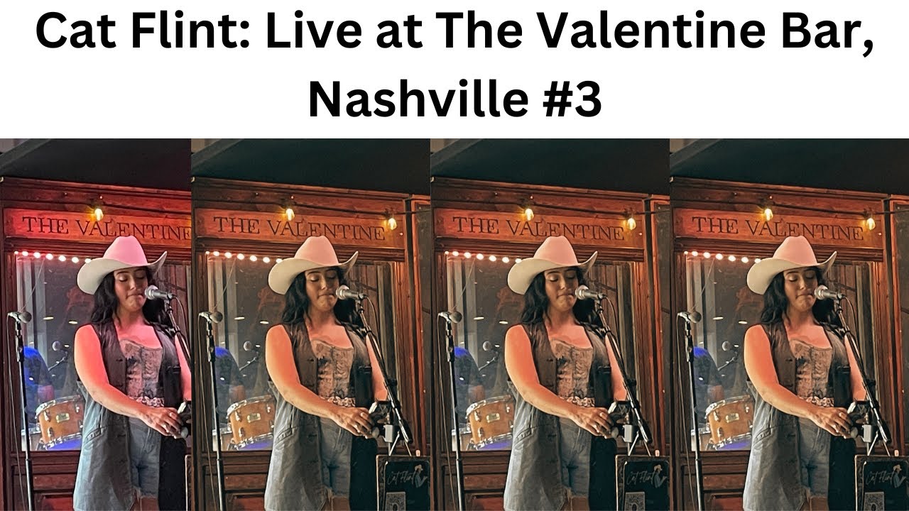 Cat Flint: Live at The Valentne Bar, Nashville #3 - YouTube