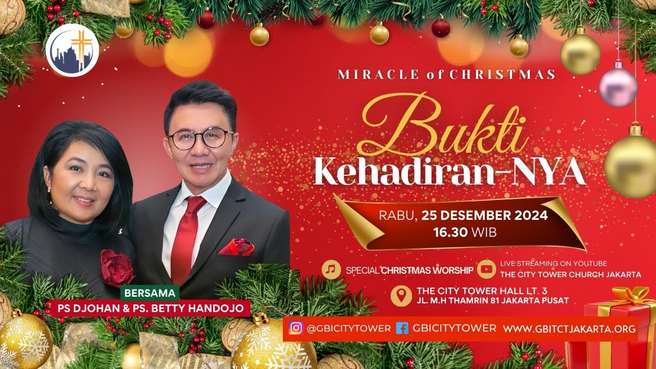 Bukti Kehadiran-Nya - Ps.Djohan & Ps.Betty Handojo [16.30] - YouTube