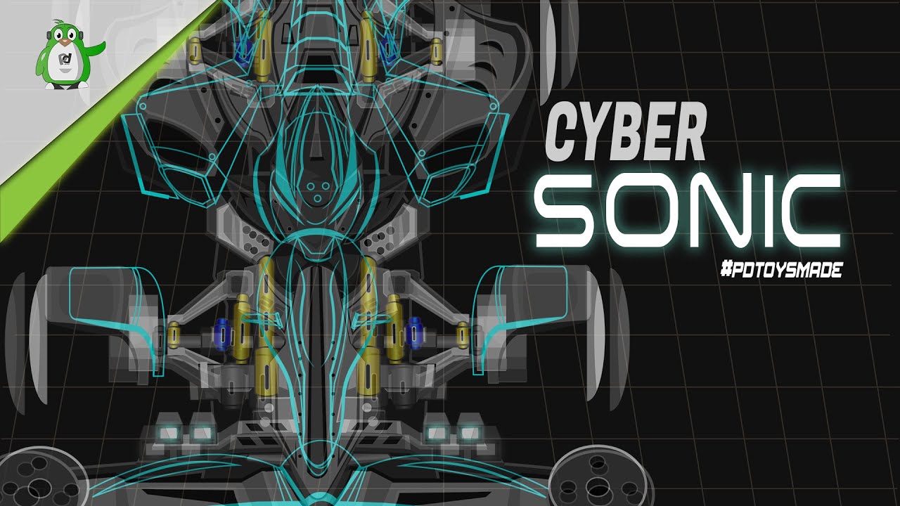 Cyber Sonic Made!! - YouTube