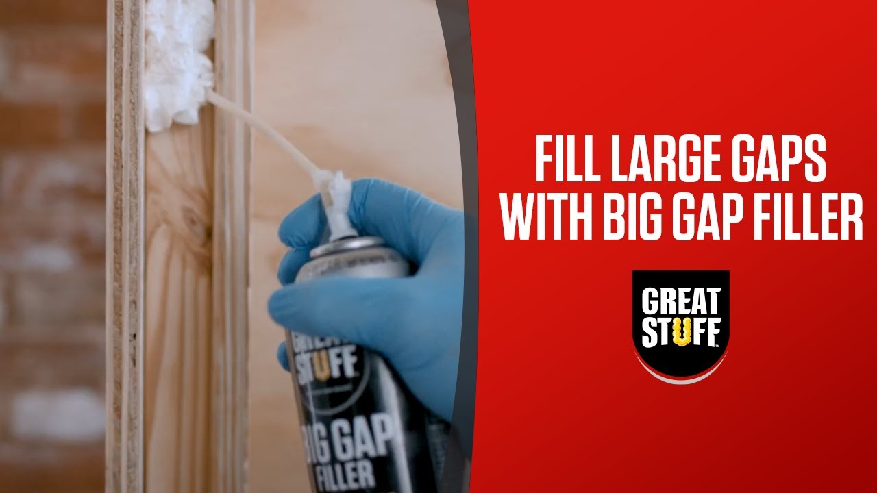 Great Stuff™️ Big Gaps Filler Original Dispenser - YouTube