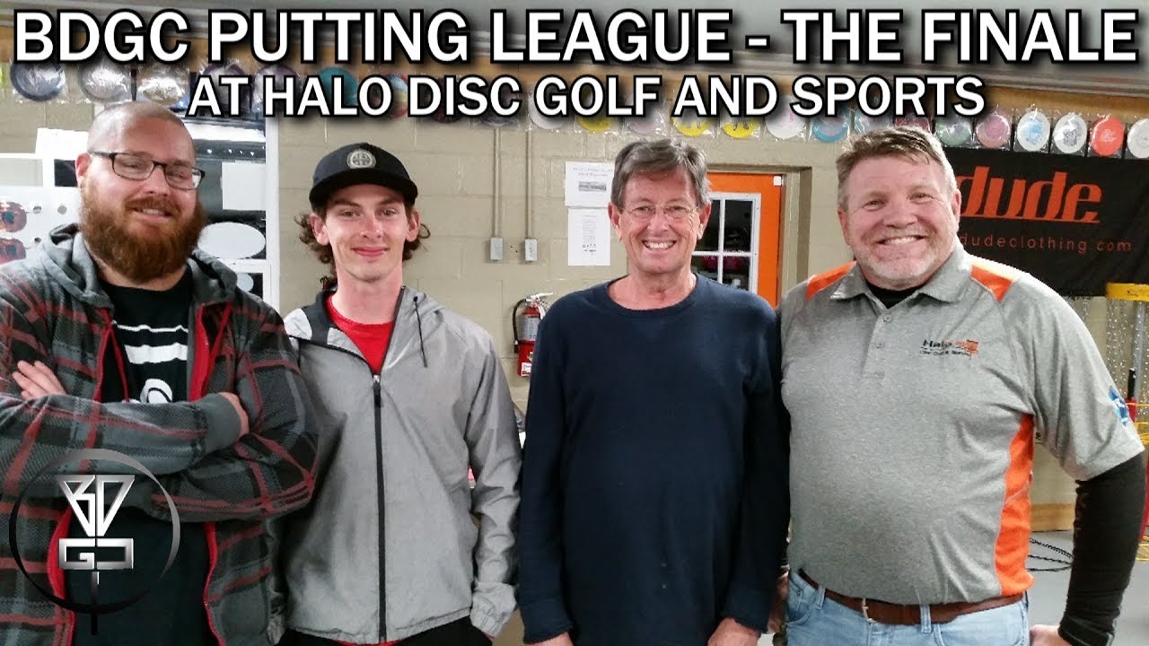 BDGC Putting League - The Finale (at Halo Disc Golf and Sports) - YouTube