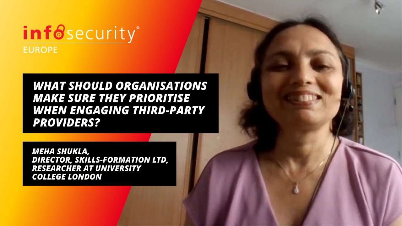What to prioritise when engaging third-party providers - Meha Shukla ...