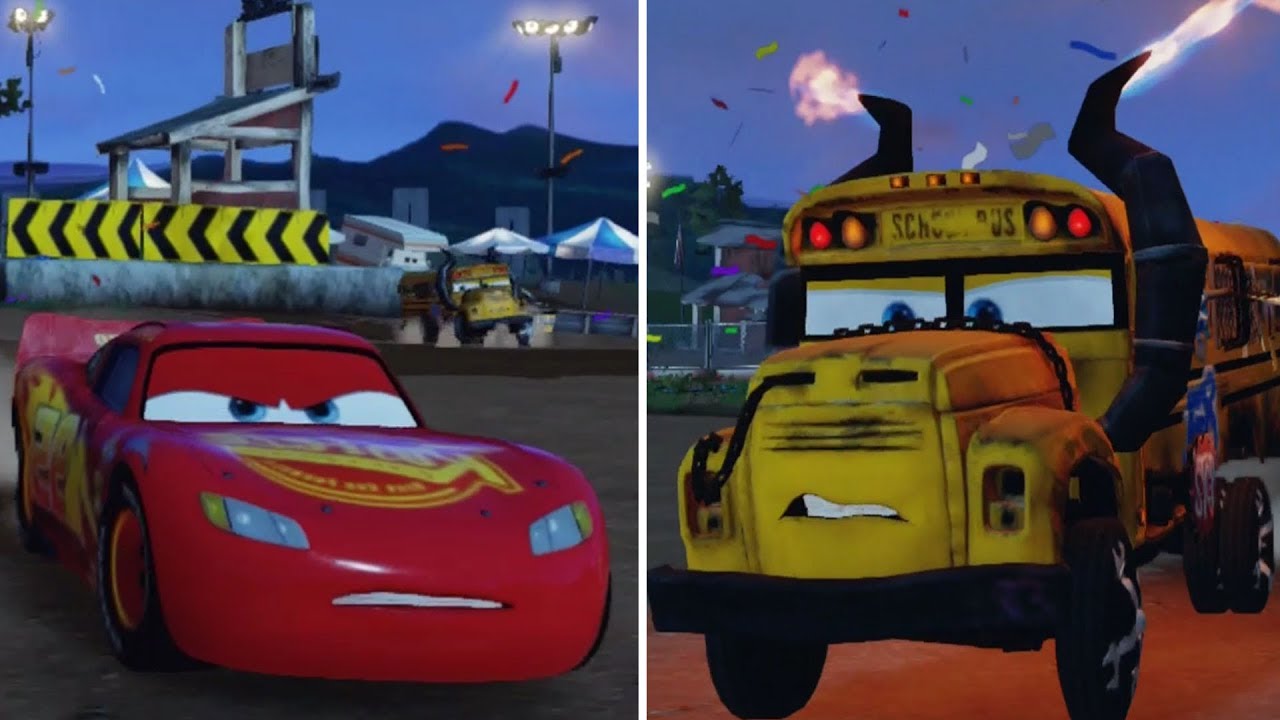 Cars 3: Driven to Win - Lightning McQueen vs Miss Fritter | Battle Race ...