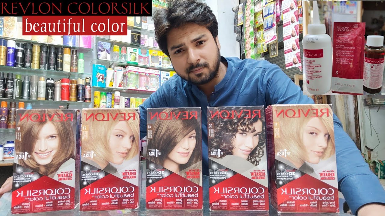 Revlon hair color review & how to use colorsilk beautiful color. - YouTube