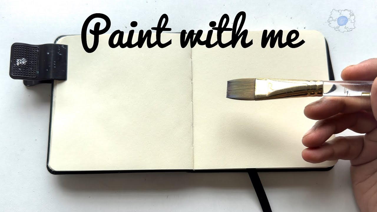 Paint With Me | Watercolor Painting Tutorial for Beginners | Real Time ...