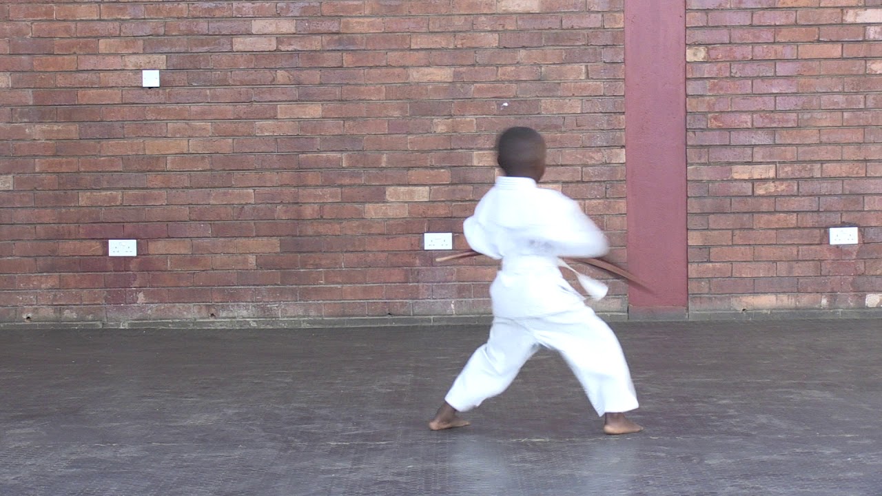 5 year old Zimbabwean Kid Wilfred Jnr Performing Terukawa no tonfa ...