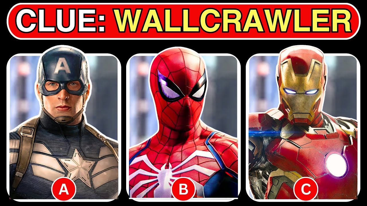 Guess The Superhero By Only 1 CLUE | Marvel & DC | Superheroes Quiz ...