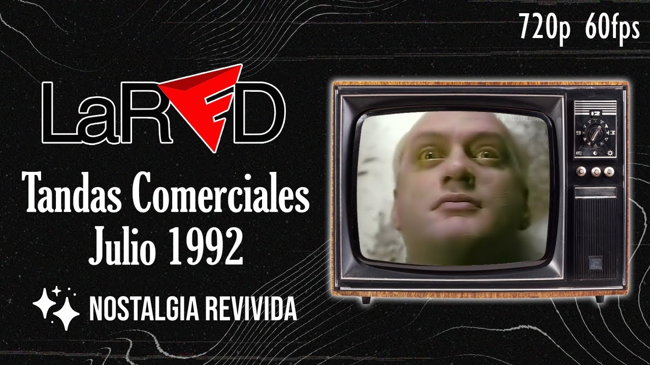 Tandas Comerciales La Red / Red Televisión (Julio 1992) - YouTube