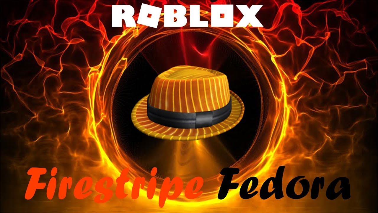 Roblox - Firestripe Fedora (Promo code) - YouTube