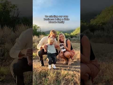 Us minding our own business being a little blonde family #shorts