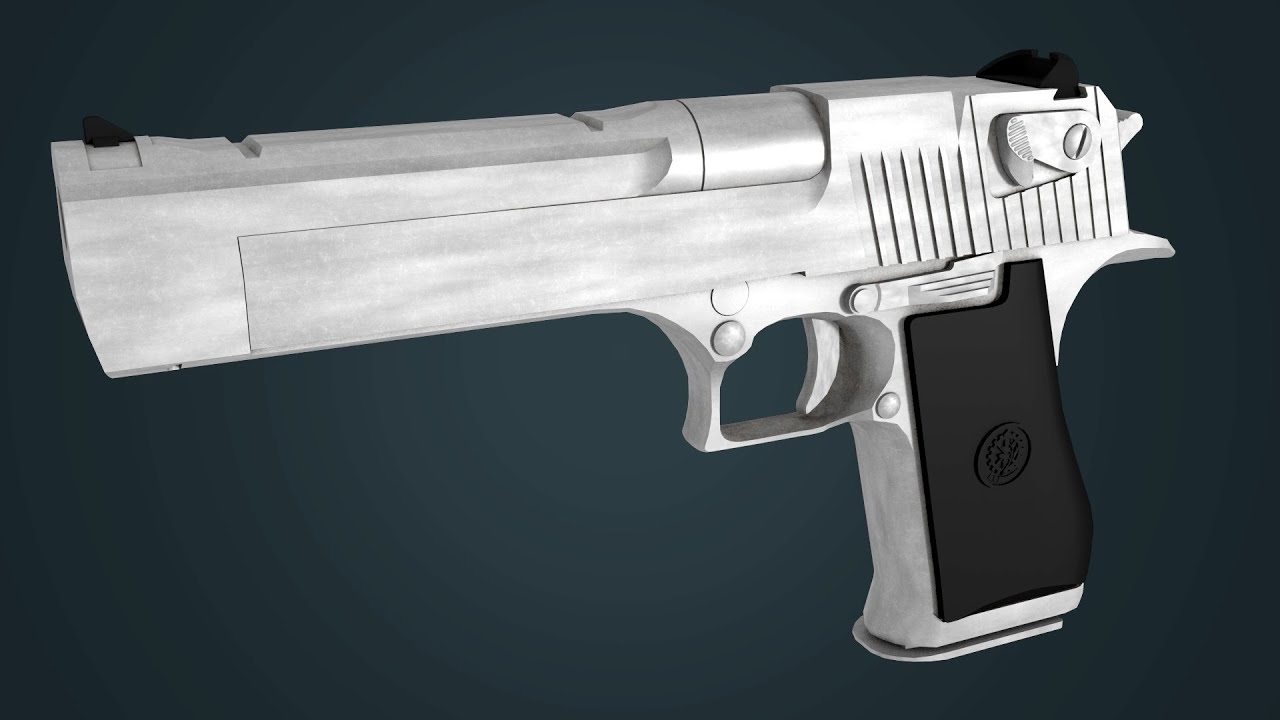 Deagle - Speed Modeling Blender 3D - YouTube