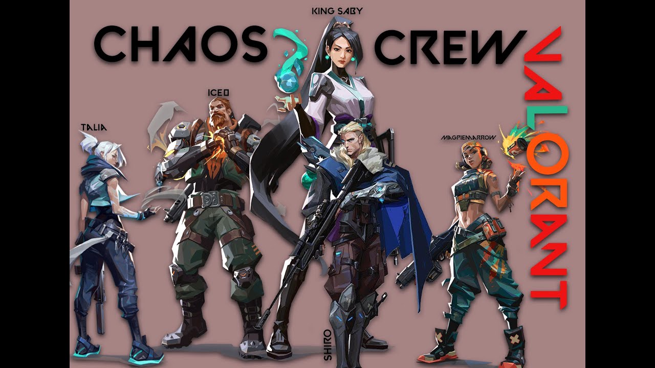 Insane Valorant Shenanigans with Chaos Crew - YouTube