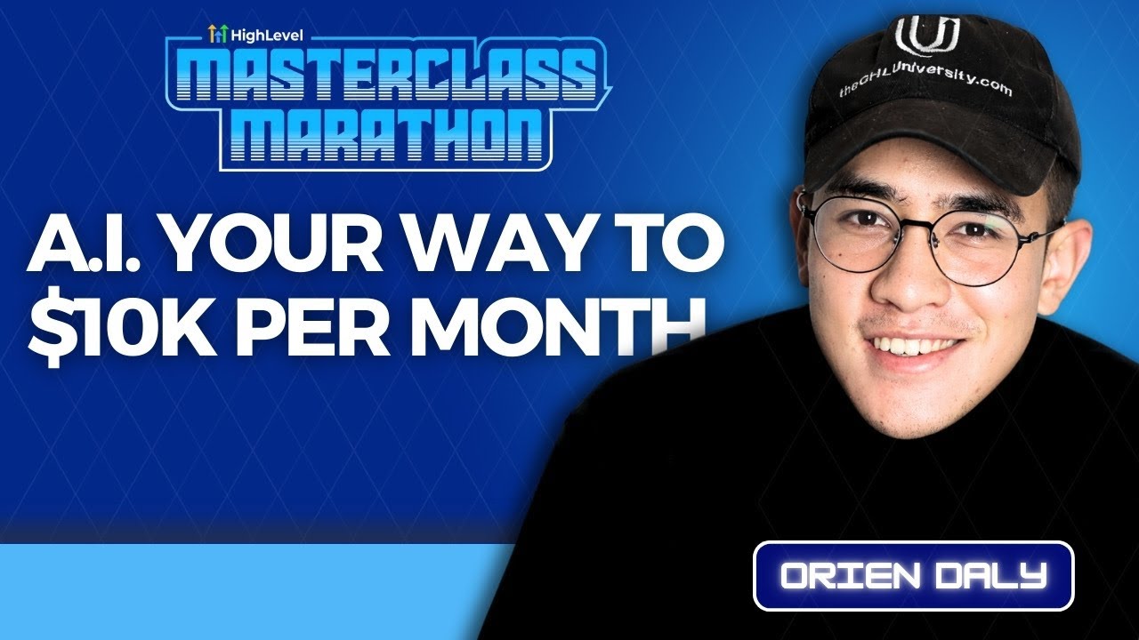 A.I. Your Way to $10k P/M with GoHighLevel Masterclass - YouTube
