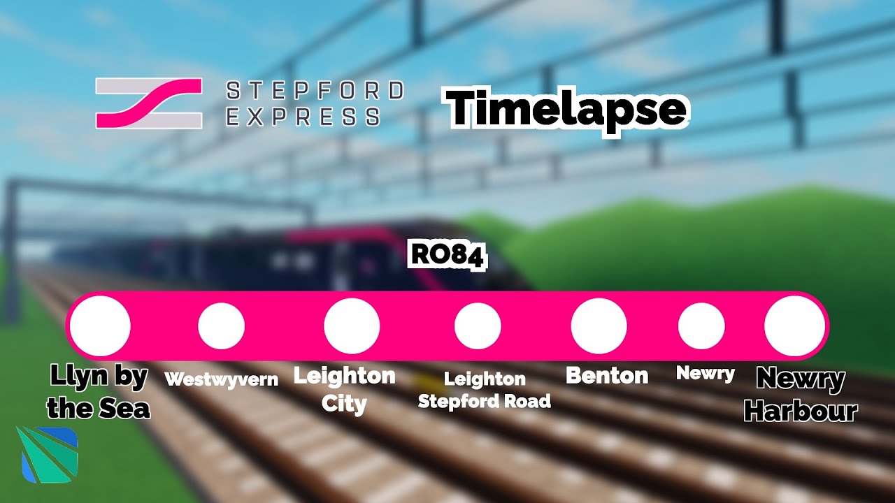 SCR Timelapse - [R084] Newry Harbour to Llyn-by-the-Sea - YouTube