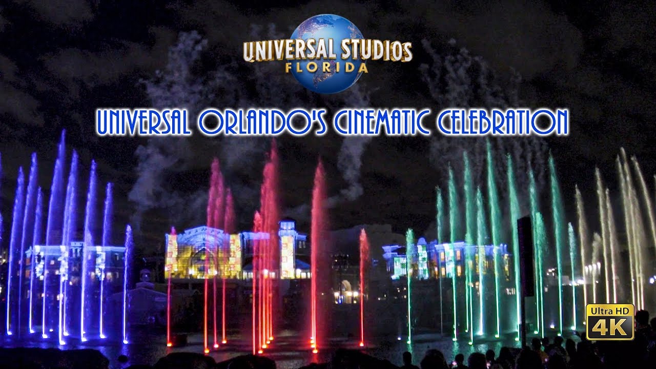 2019 Universal Orlando's Cinematic Celebration Complete Show with Outro ...