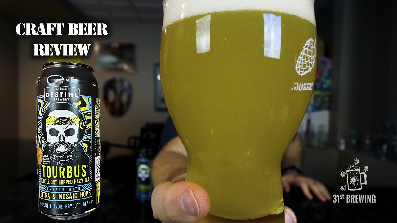 Destihl Deadhead IPA Series TourBus Review - YouTube