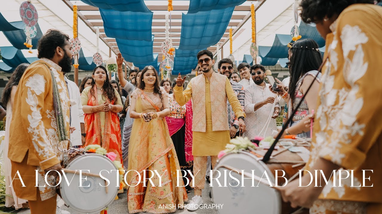 A North Indian Wedding | Rishab & Dimple | Coimbatore - YouTube