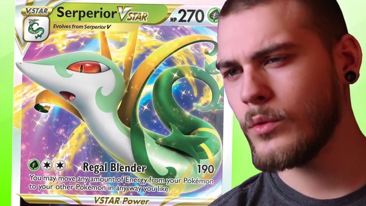 Pokemon Serperior Card