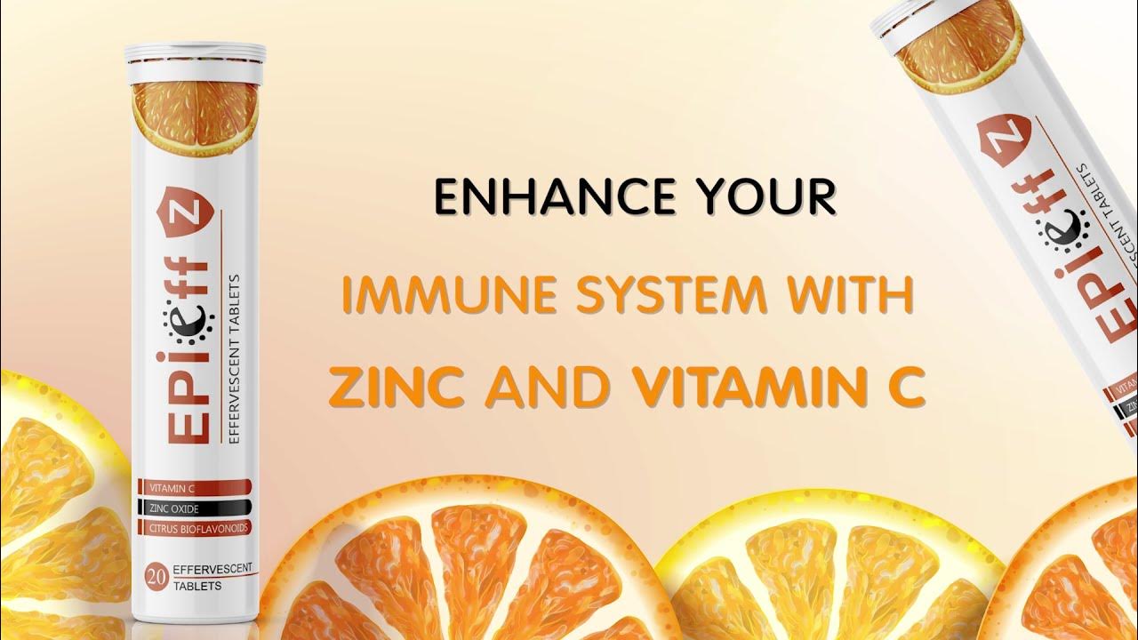 Best Immunity Boosting Tablets | EPIEFF Z EFFERVESCENT TABLETS | Vitamin C And Zinc - YouTube