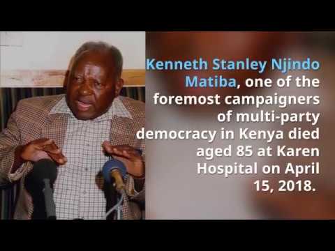 Kenneth Matiba through the ages 1 - YouTube