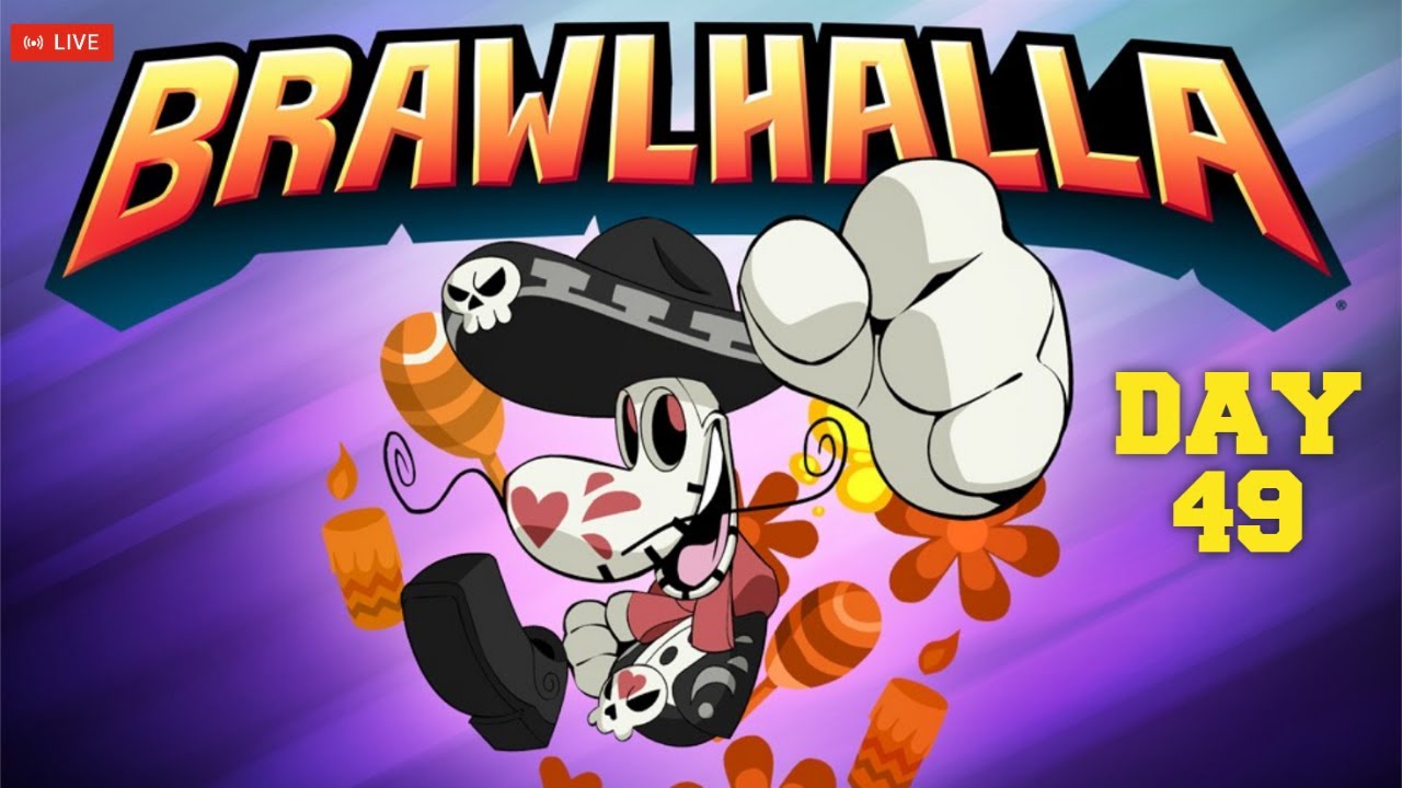 Brawlhalla Live Stream with Viewers Day 49 - YouTube