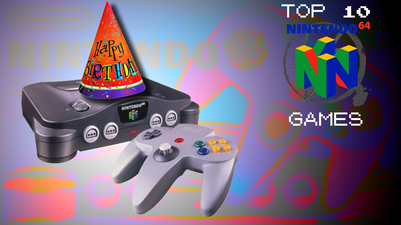 Top 10 N64 Games - 24 Years of N64 - YouTube