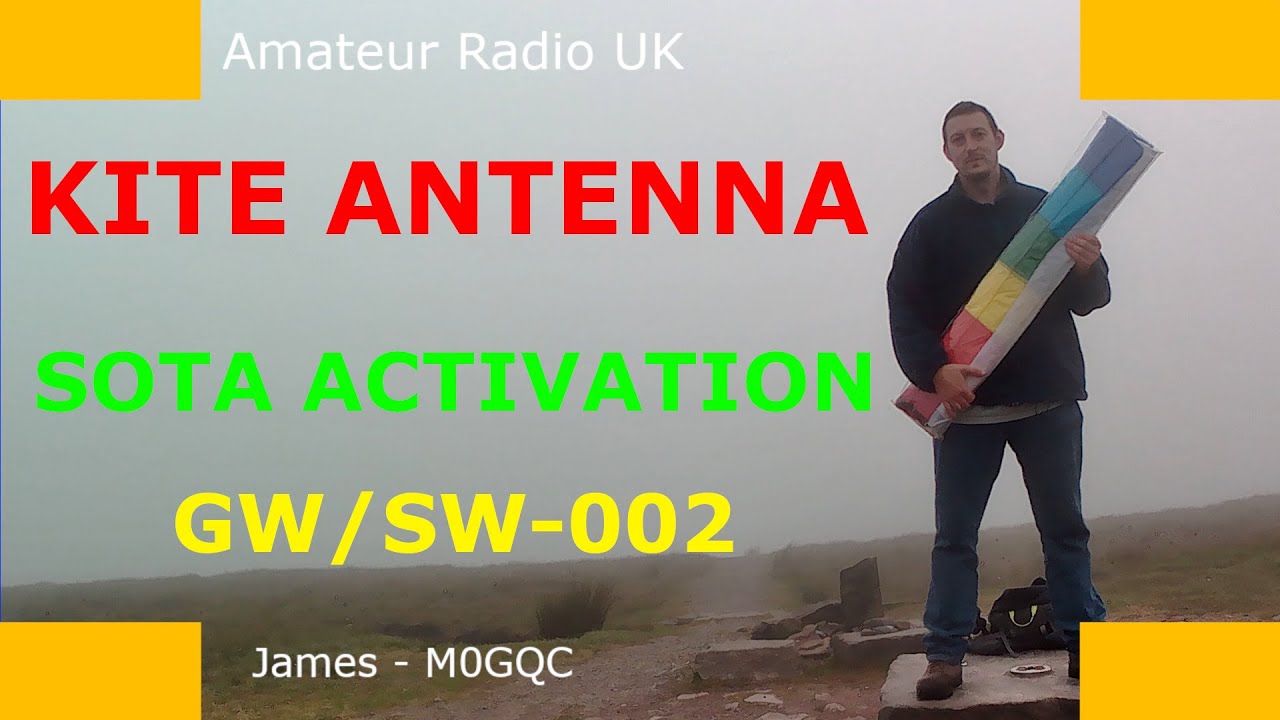 Activating a SOTA summit with a Kite Antenna! - YouTube