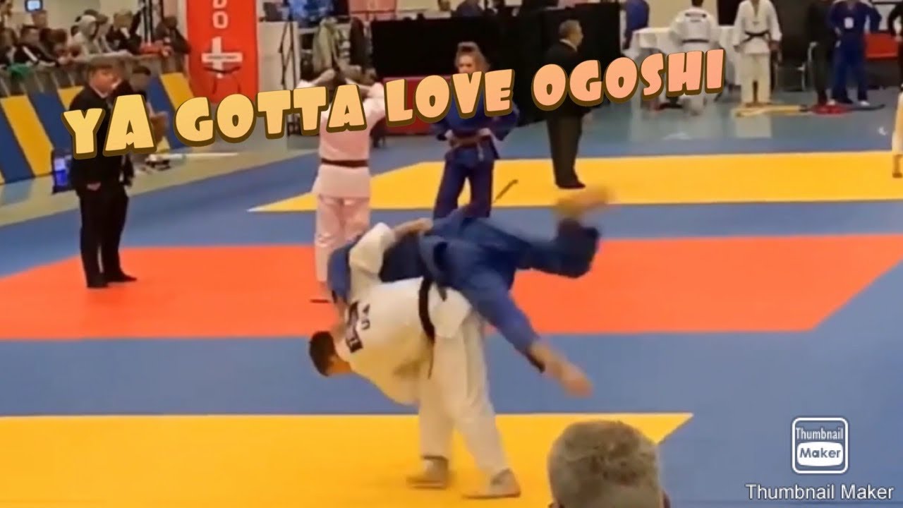 How to grip and apply Ogoshi with competition footage from Nick and ...