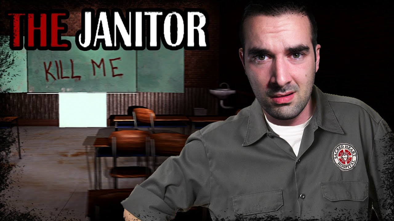 The Janitor Ending | Indie Horror Game - Down to the Catacombs?! - YouTube