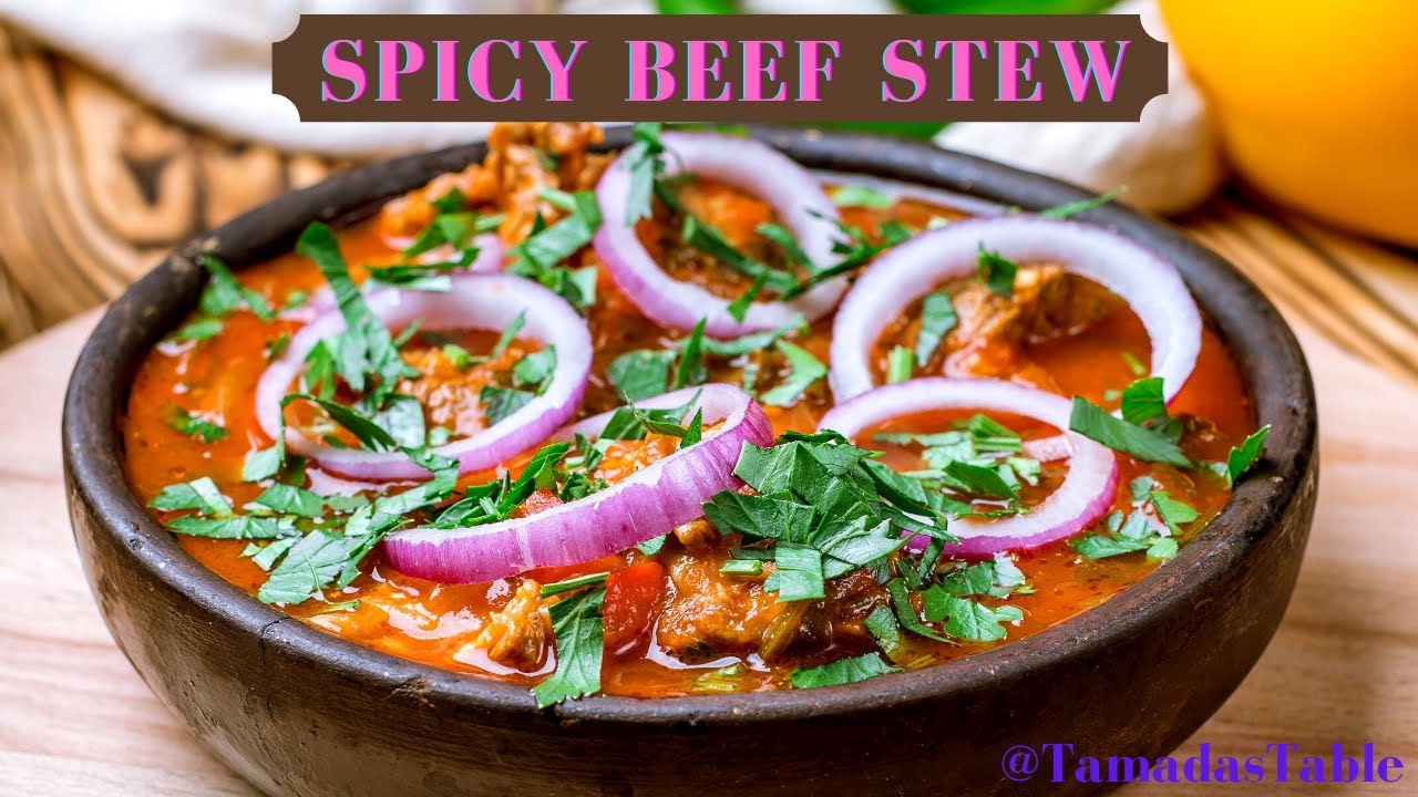Spicy Beef Stew - Ostri - YouTube
