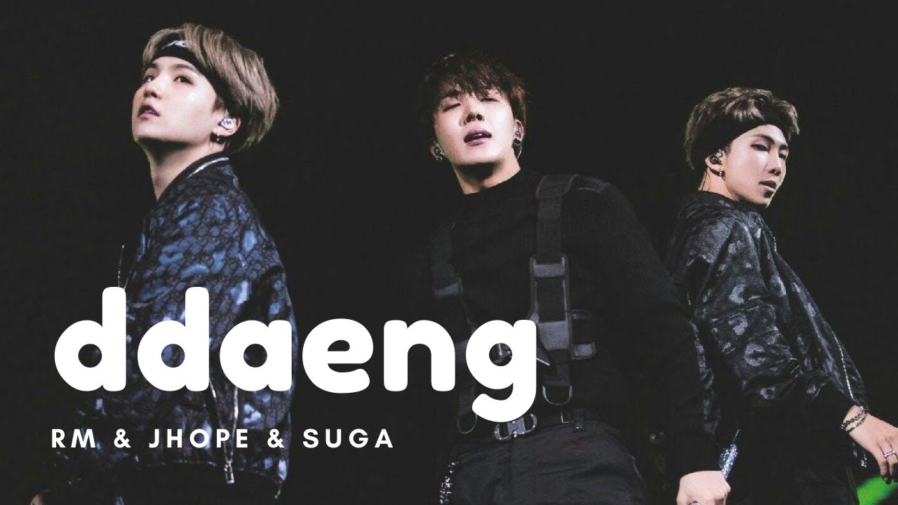 BTS SUGA&RM&JHOPE (방탄소년단) 'DDAENG (땡) (TÜRKÇE ÇEVİRİ) - YouTube